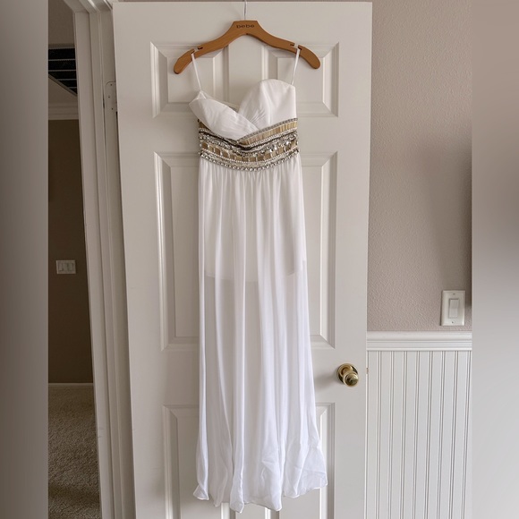 bebe | Dresses | Preloved And Excellent Condition Bebe Evening Gown ...